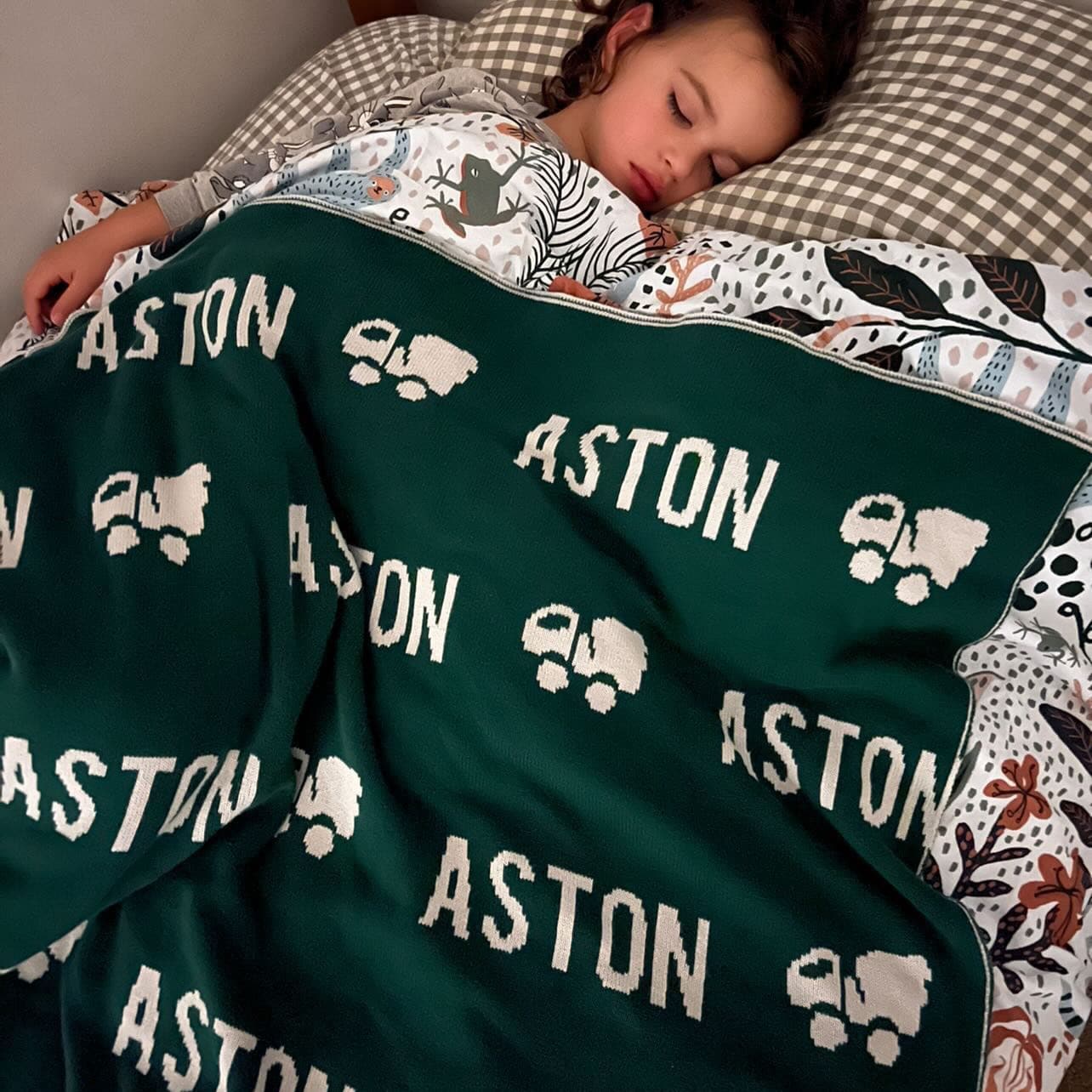 Personalized Crib Blanket