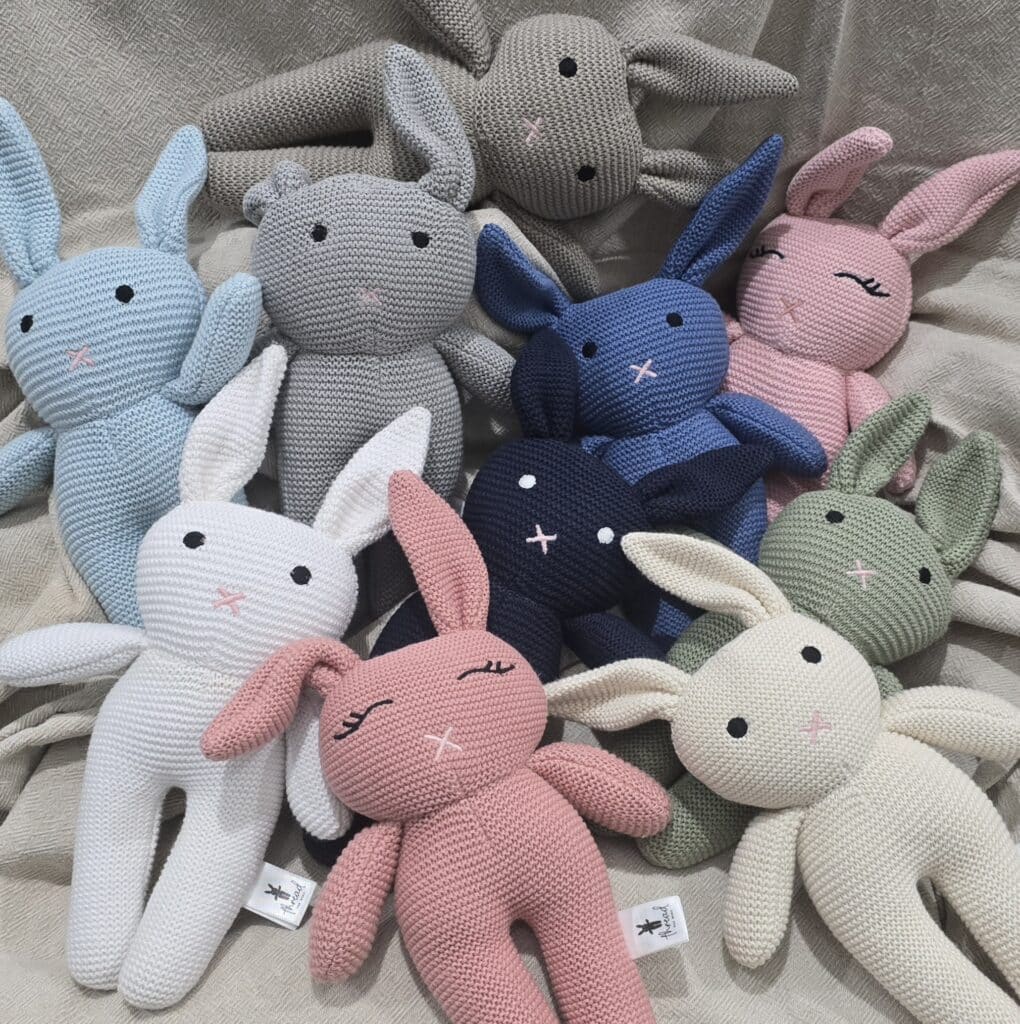 The Blue Bunny - Blue Bunny Plush Toy
